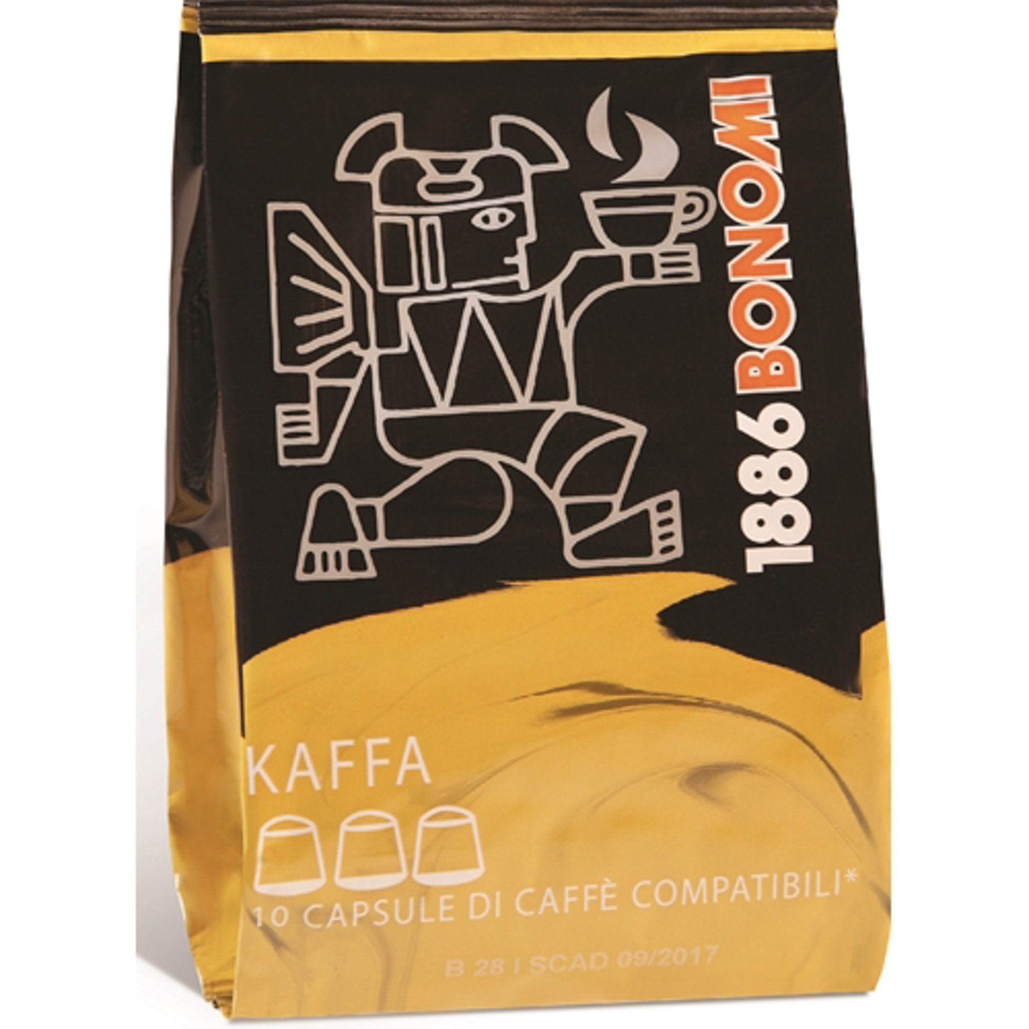 Coffee capsules Bonomi Kaffa Nespresso 10pcs – I love coffee