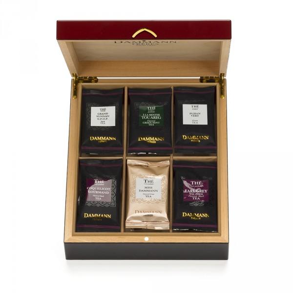 Damman Fréres tea box, Coffret Vermeil, empty – I love coffee